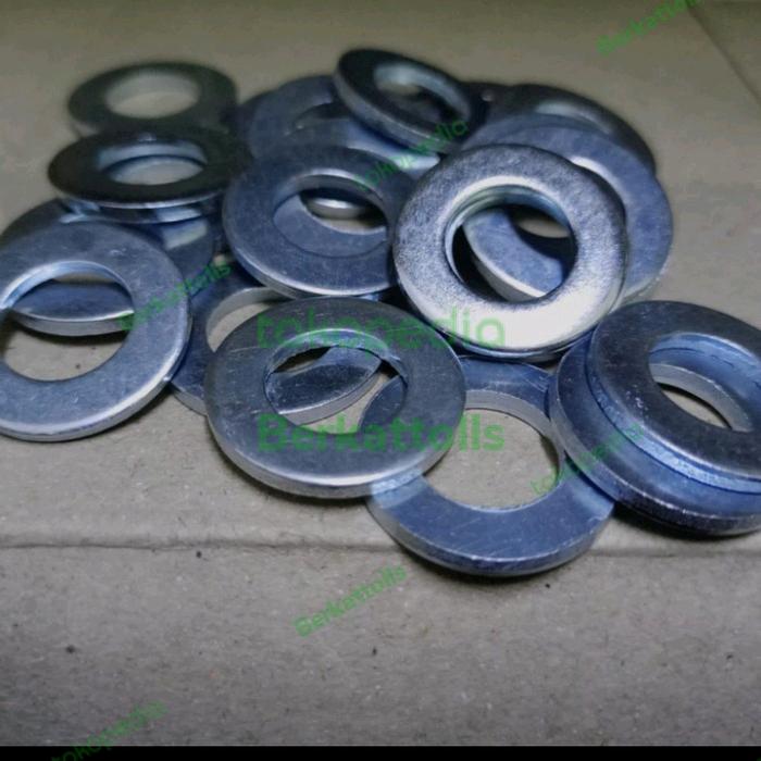 Jual ring plat putih m16 washer flat galvanis ring Baut kunci 24 ...