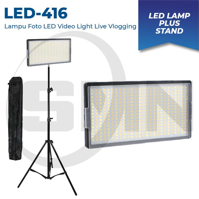 Jual LED AE-416 lighting video Lampu Foto LED Video Light Live Vlogging - Jakarta Barat - SMN ...