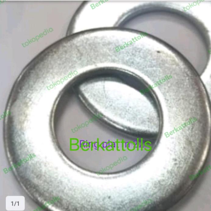 Jual ring plat putih m20 washer flat galvanis putih ring Baut kunci 30 ...