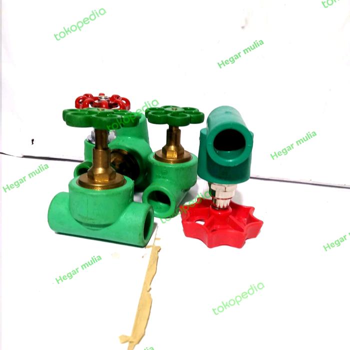 Jual Get Valve ppr 1/2"inch atw dn20mm merek leso Staraight Way Valve ...