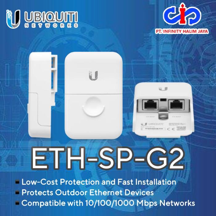 Jual Ethernet Surge Protector Gen 2 Ubiquiti ETH-SP-G2 / ETH-SP-Gen2 ...
