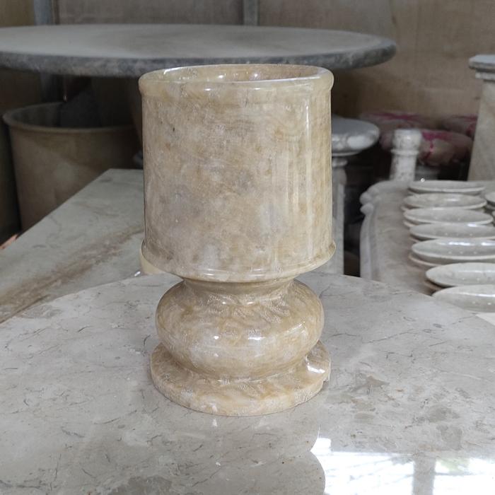 Jual Kap lampu mini batu onix tembus cahaya D.12 T.20 - Kab ...