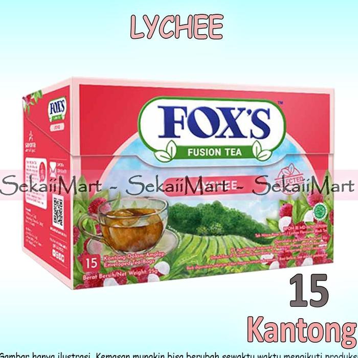 Jual Ready Fox'S Fushion Tea All Variant Mixed Berries / Lychee Teh ...