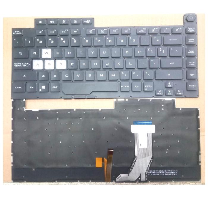 Jual Keyboard Asus ROG Strix G531 G731 Series Hitam Backlight - Jakarta ...