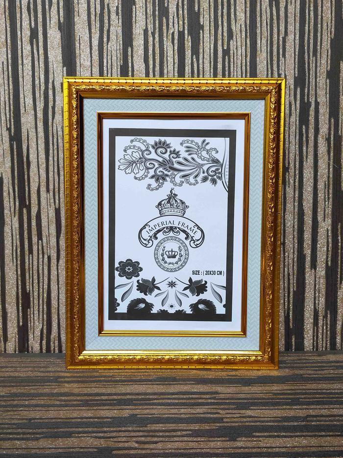 Jual frame figura Foto Ijazah/A4/11R (21X30 CM) Linen - Kota Tangerang ...