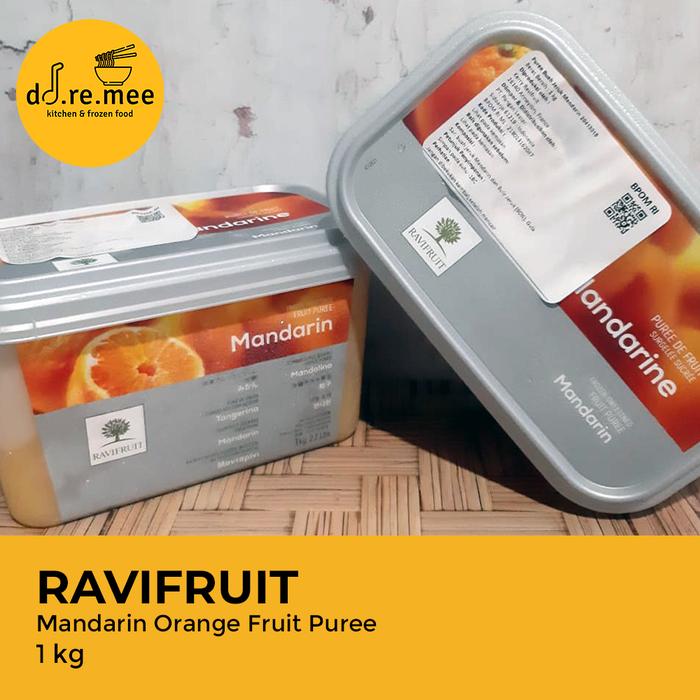 Jual RAVI FRUIT - Mandarin Orange Fruit Puree / Puree Buah Jeruk Beku ...