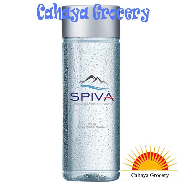 Jual Spiva Natural Spring Water / Air Mineral 500ml x 24 Botol (Gojek ...