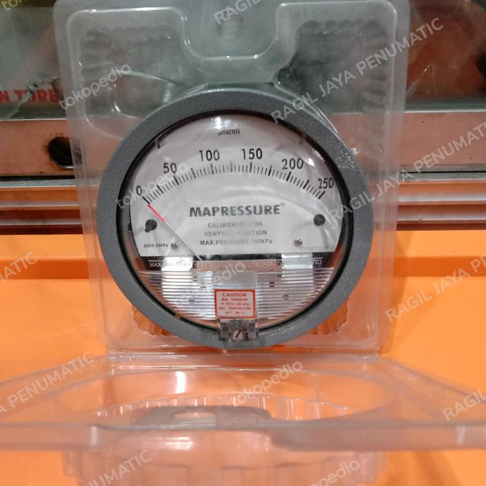 Jual MAPRESSURE MINI 2000-250PA PASCALS CALIBRATED FOR VERTICAL ...