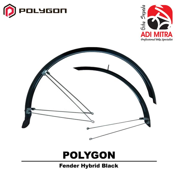 Jual Polygon Fender Set Spakbor Sepeda Hybrid 700C - Kota Yogyakarta ...