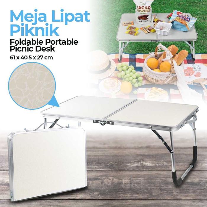 Promo Meja Lipat Portable Outdoor Lipet Koper Camping Picnic Table ...