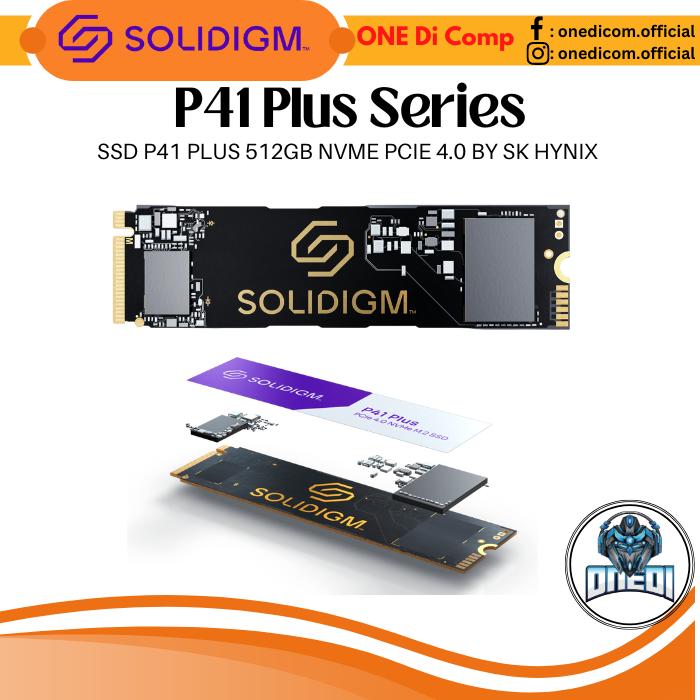 Jual SSD SOLIDIGM P41 PLUS 512GB NVME PCIE 4.0 BY SKY HYNIX - Kota ...