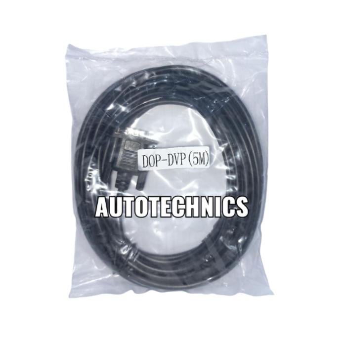 Jual DVPACAB2A30 Kabel Komunikasi Delta PLC DVP HMI DOP Delta Cable 5M ...