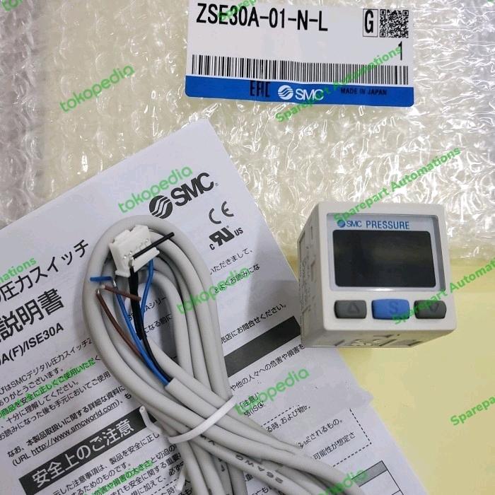 Jual SMC ZSE30A-01-N-L Digital Pressure Switch for Vaccum Series ZSE ...