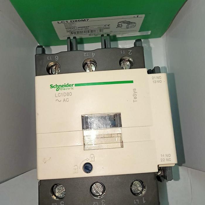 Jual MAGNETIC CONTACTOR LC 1D 80 M7 SCHNEIDER - Jakarta Pusat ...