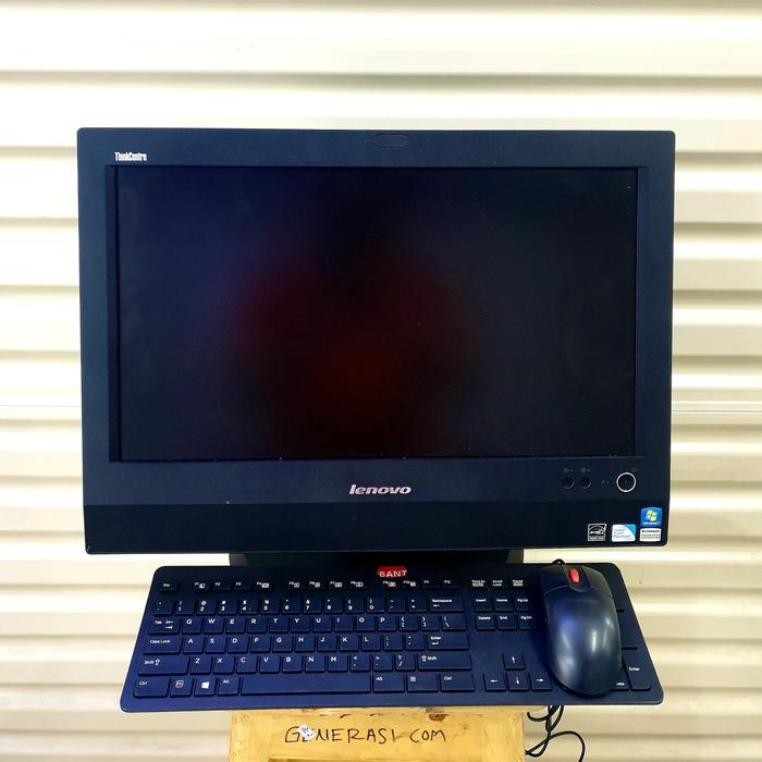 Jual Pc Aio Lenovo ThickCentre M71z i5 Gen2 ram 4Gb 1Tb dvd kyboard ...