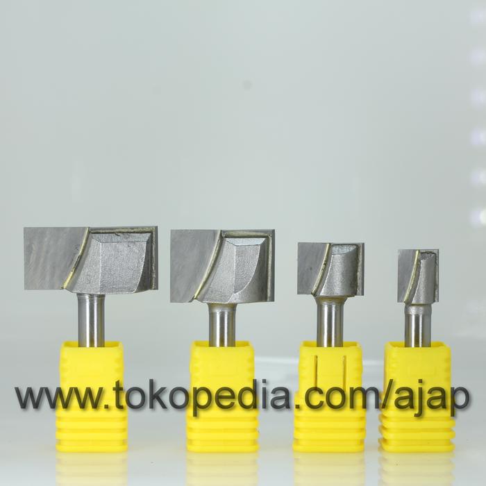 Jual Mata Profil CNC 3D Clean Bottom Bits 1/4 6.35mm 6mm Router kayu ...