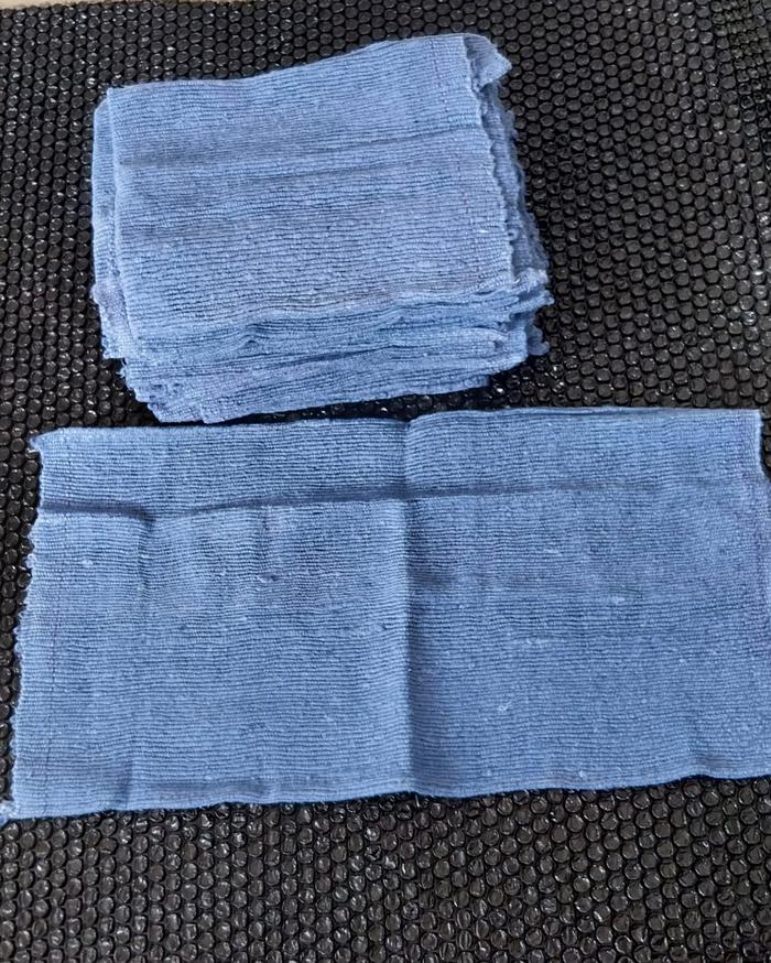 Jual Kain Lap Pel Kebersihan Lantai / Alat Lap Pel Tangan Biru & Putih ...