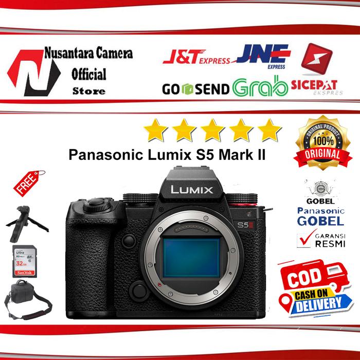 Jual Panasonic Lumix S5 Mark II X Mirrorless Camera Body Only - DC ...