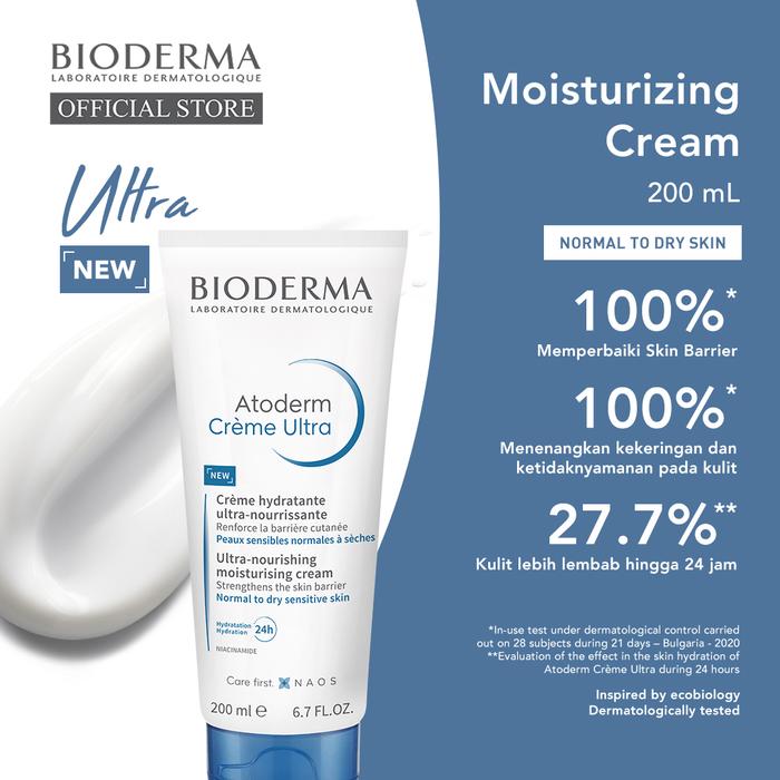 Promo Bioderma Atoderm Creme Ultra 200 ml - Face / Body Moisturizer ...