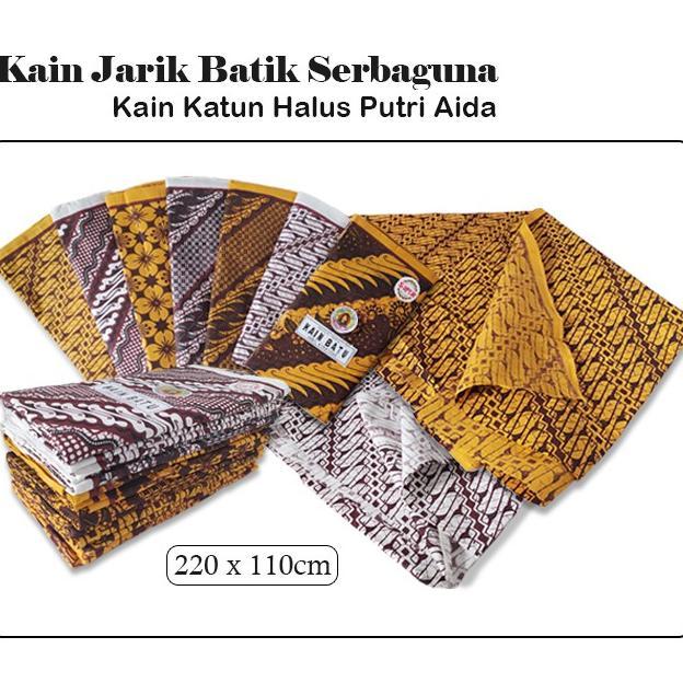Jual Kain Panjang Jarik Batik Kain Batu Katun Halus Premium Putri Aida - Kota Bandung - Jaya ...