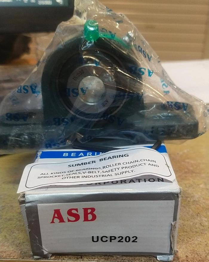 Jual Pillow block bearing UCP 202 AS 15mm MERK ASB - Jakarta Barat ...