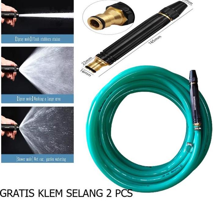 Jual selang semprot cuci motor 2 - 10 meter / semprotan air cuci motor ...
