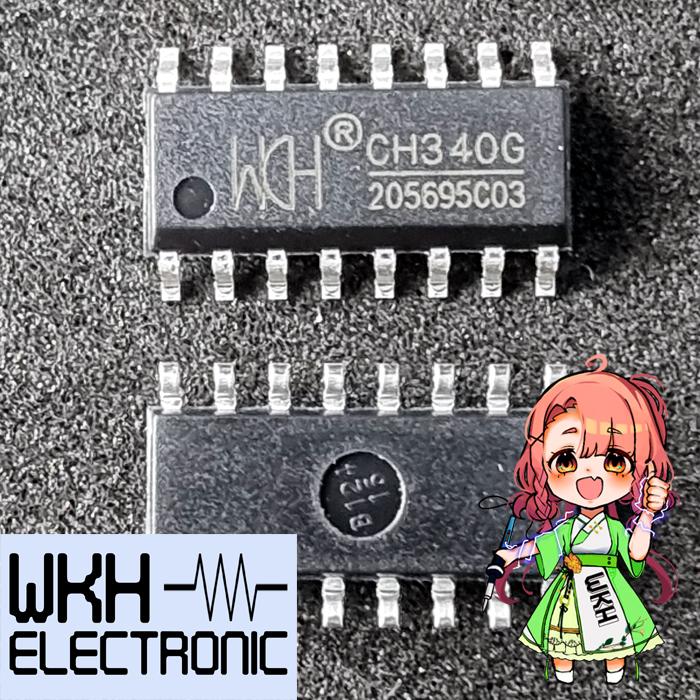 Jual IC CH340 CH340G SOP-16 USB Serial TTL UART RS232 Original Chip ...