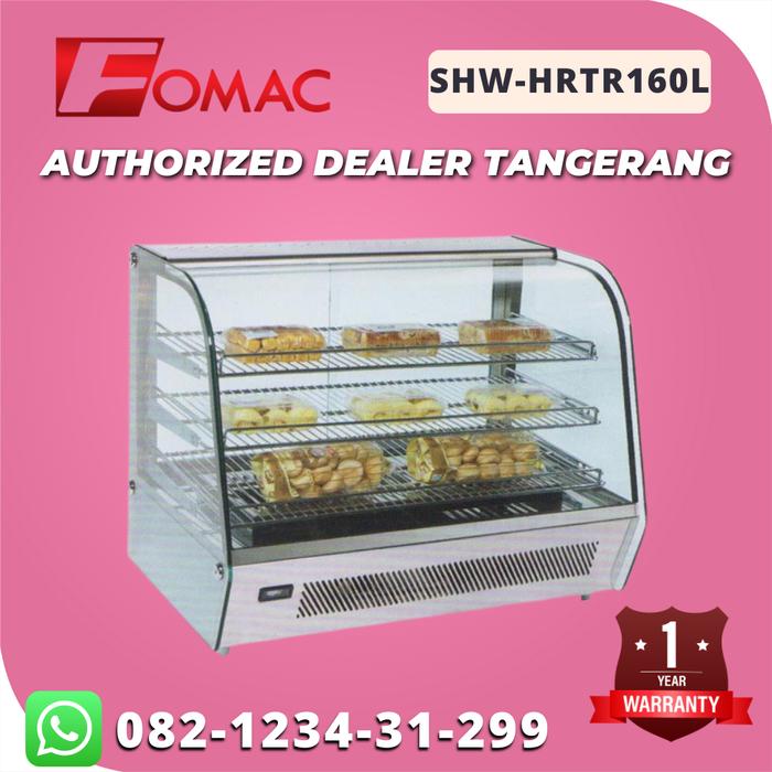 Jual Showcase Heat Preservation FOMAC SHW-HRTR160L / Mesin Bakery Kue ...