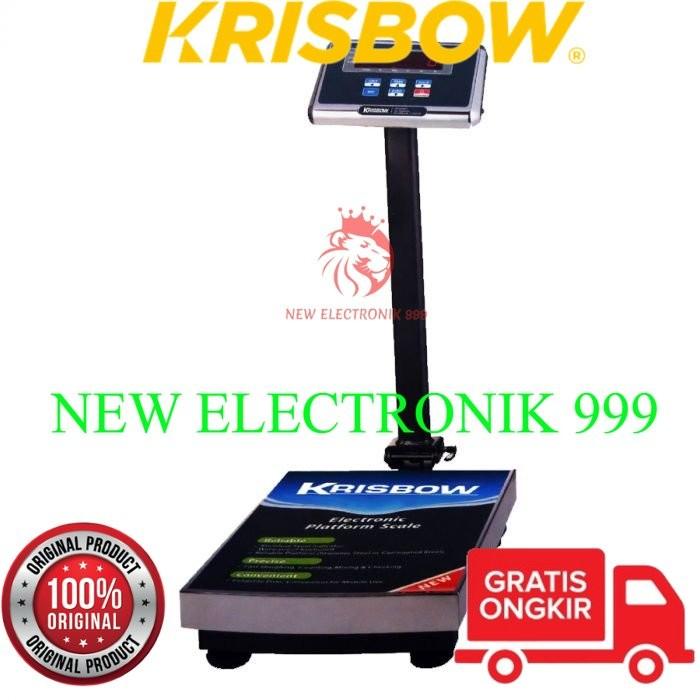 Jual Krisbow Timbangan Barang Digital Dengan Tera 150 Kg 10130863 ...