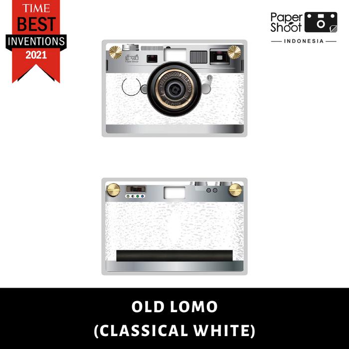 Jual Old Lomo Camera Series - Paper Shoot Camera - White - Kota ...