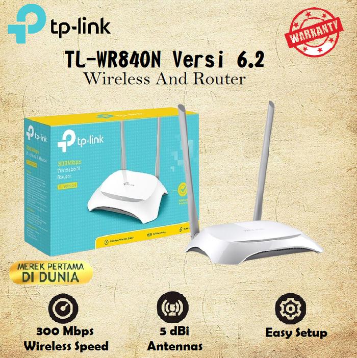 Promo TP-LINK WR840N WI-FI ROUTER 300MBPS WIRELESS N SPEED - Kab ...