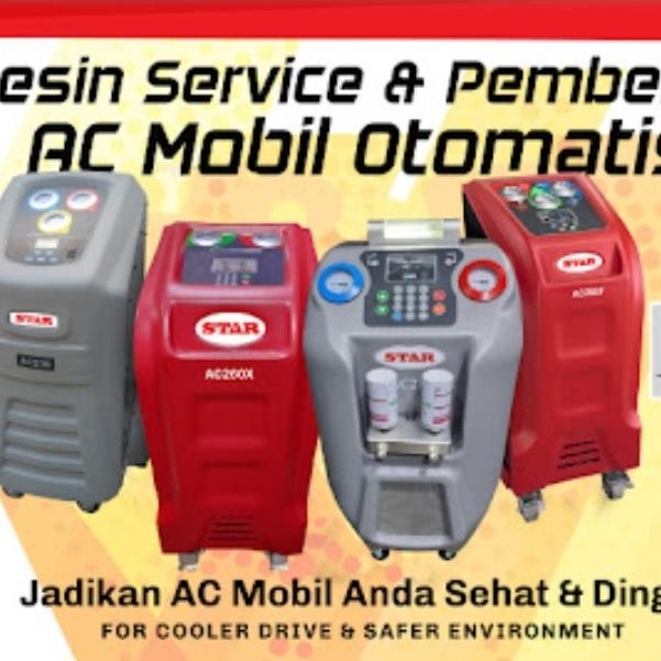 Jual mesin flushing ac mobil otomatis 3in1 recovery-vacum-flushing star ...