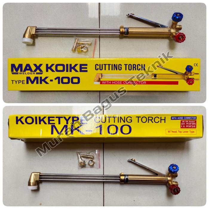 Jual STANG LAS BLANDER POTONG, CUTTING TORCH MK100 STRONG 25 KOIKE ...