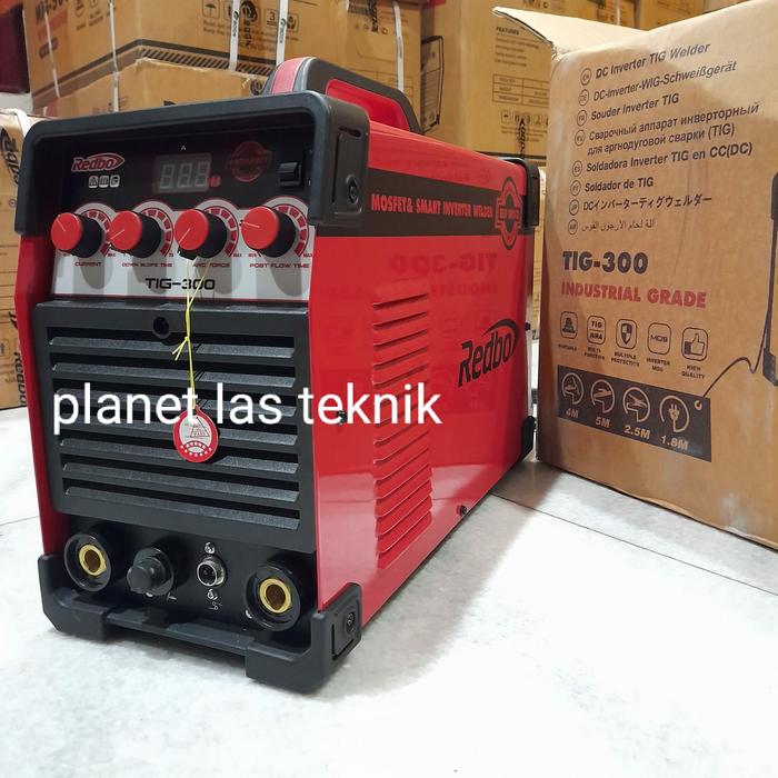 Jual Mesin Las Inverter TIG300A Argon Stainless tig 300 300A REDBO ...