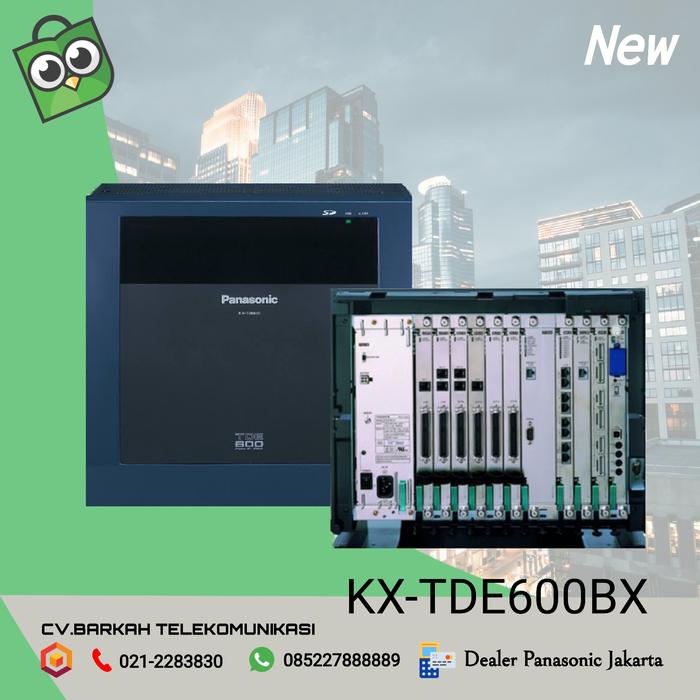 Jual Pabx Panasonic KX-TDE600 Kap. 16 Line + 8 Ext Digital + 120 Ext ...