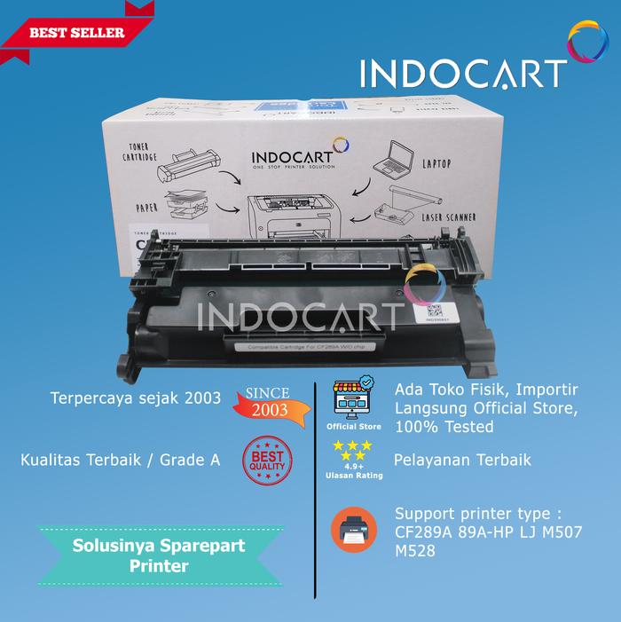 Jual Toner Cartridge Compatible CF289A-Printer HP M507 MFP M528-tanpa ...