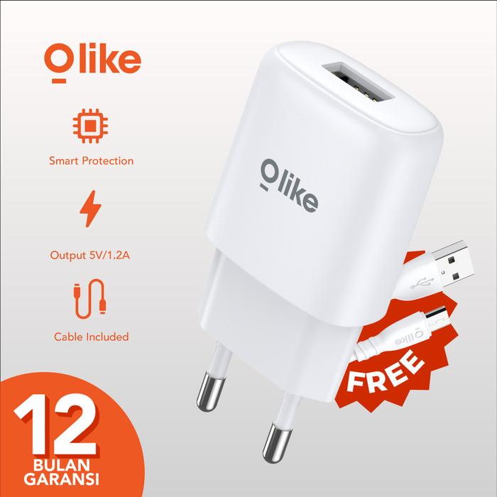 Jual Olike Travel Adapter Wall Charger Smart Protection C102 - Kota ...