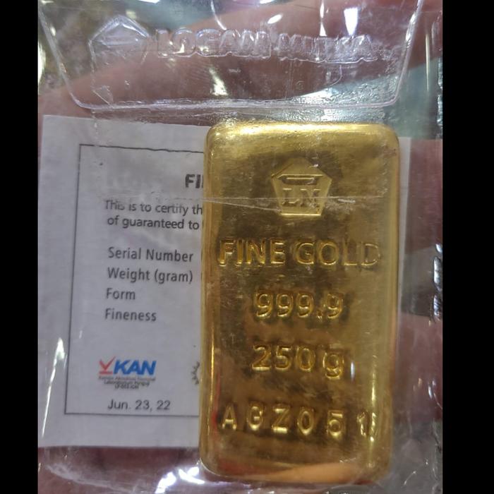 Jual Logam Mulia Emas Antam 250 gram LM Surabaya - Kota Surabaya ...