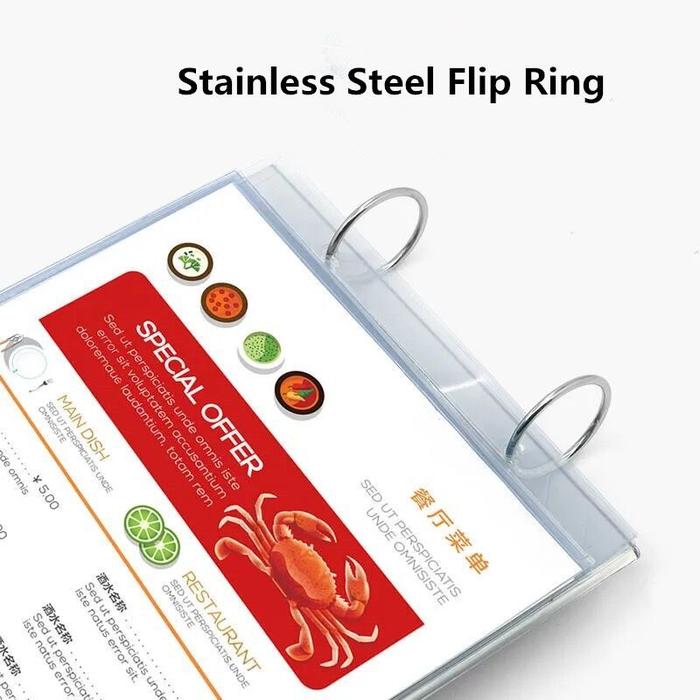 Jual Stand Menu Akrilik A4 Rak Menu Akrilik Acrylic Menu Stand Tempat ...