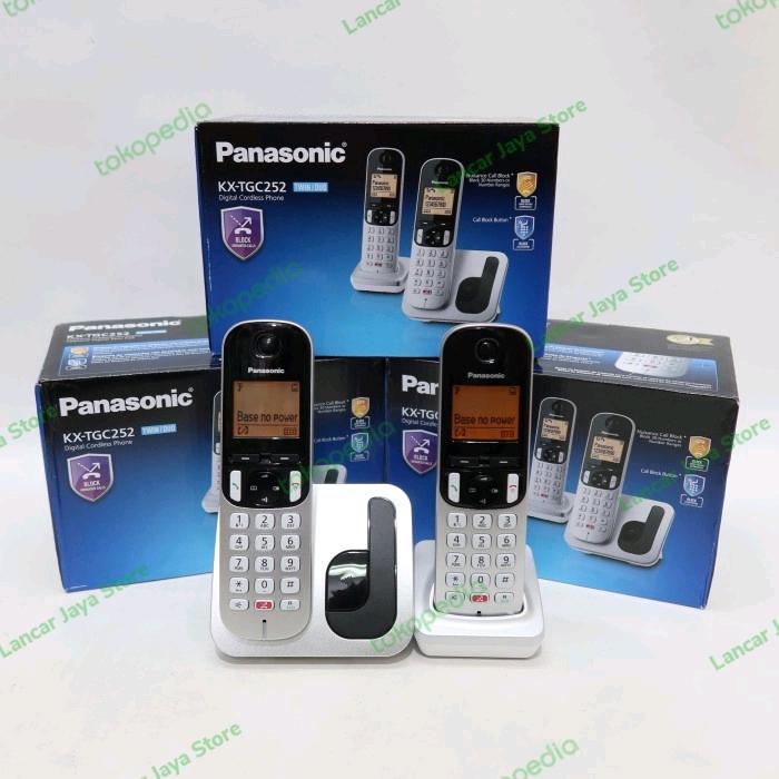 Jual Telepon Wireless Panasonic KX-TGC252 Silver Telpon Rumah Panasonic - Jakarta Barat - Lancar ...