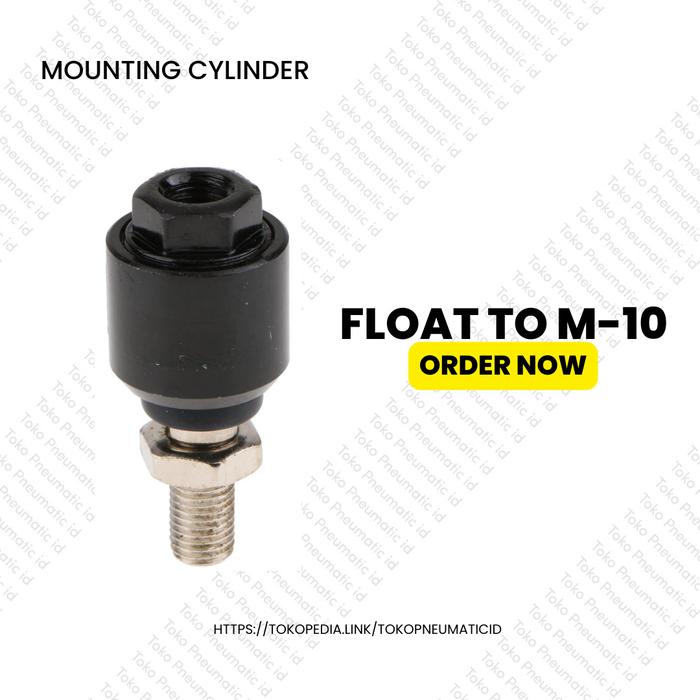 Jual Floating Joint M-10, Cylinder Pneumatic Drat [M10 X 1.25 ...