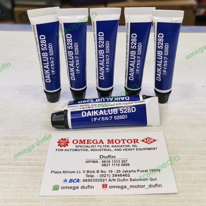 Jual grease caliper daikalube 528D 10g original japan asli 100% ...