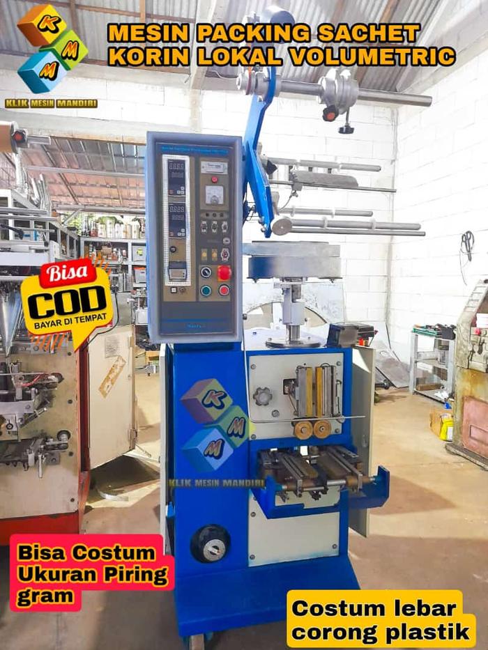 Jual Mesin Packing Sachet Otomatis Korin Volumetric Granule High Speed ...