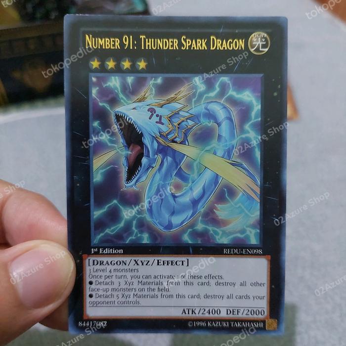 Number 91 Thunder Spark Dragon