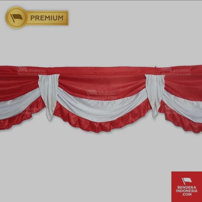 Jual Bendera Begron Motif Rumbay - 5 gelombang (4 meter) - Jakarta ...