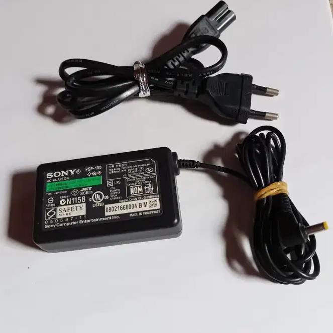 Jual charger psp ASLI 1000 2000 3000 Original Sony Carger Casan adaptor ...