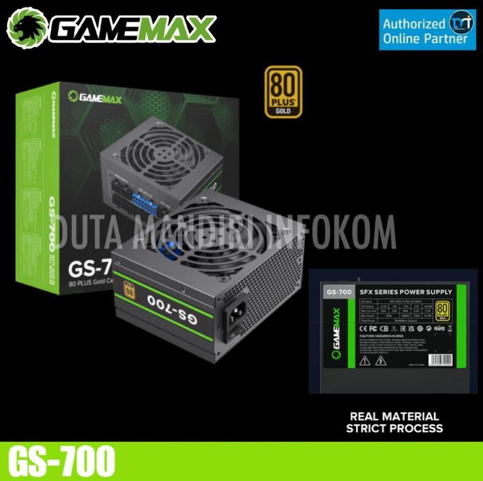 Promo GameMax SFX GS-700 - 700W 80+ Plus GOLD Full Modular PSU - Black ...