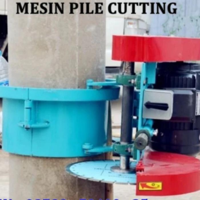 Jual Mesin potong tiang besi pancang beton/manchine pipe cutting ...