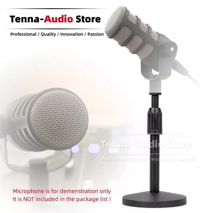 Jual Metal Tabletop Stand mic tripod Shure MV7X SM7B Rode Podmic ...