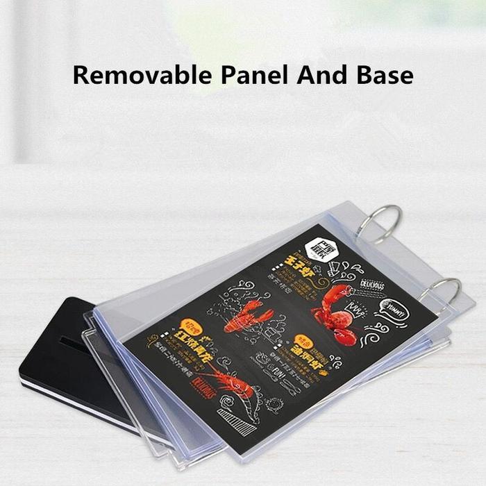 Jual Stand Menu Akrilik A4 Rak Menu Akrilik Acrylic Menu Stand Tempat ...